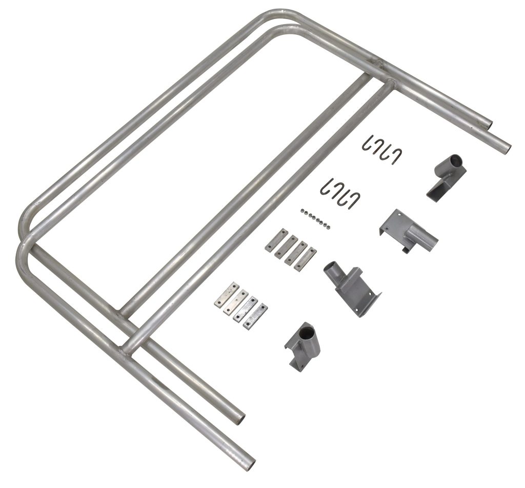 Vestil Aluminum Walk Ramp Rail Retro Fit 9 Ft | Material Handling USA