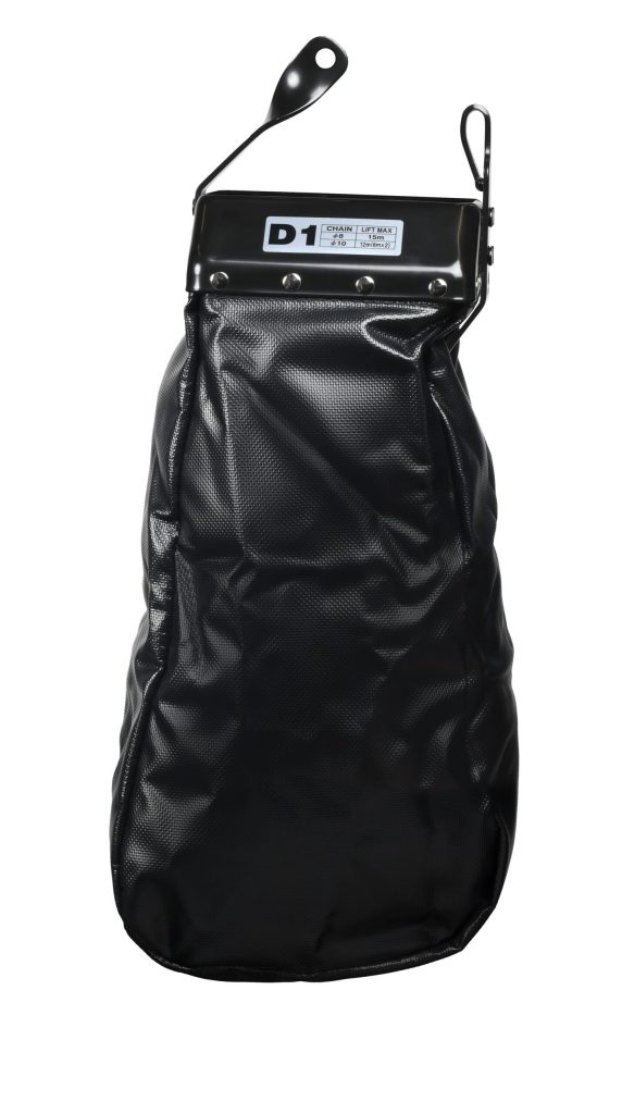 Vestil Electric Chain Hoist-Chain Bag Container | Material Handling USA