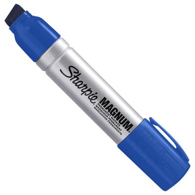 Blue Sharpie® Magnum™ Markers (12/Case) | Material Handling USA