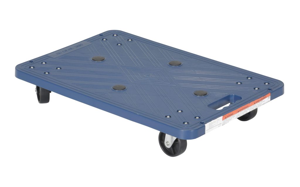 Vestil Plastic Dolly 24 X 16 In 220 Lb Cap | Material Handling USA