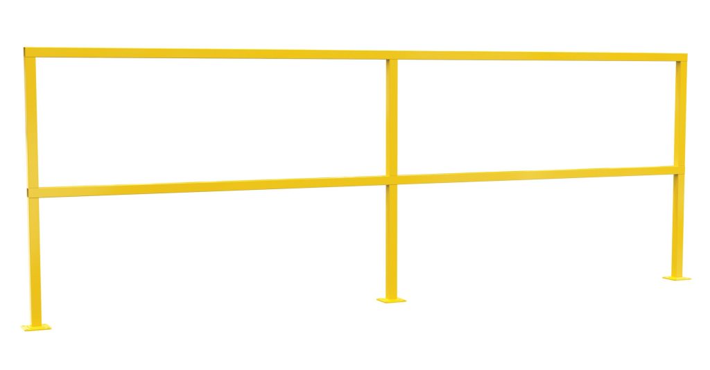 Vestil Safety Handrail No Toeboard 120 | Material Handling USA