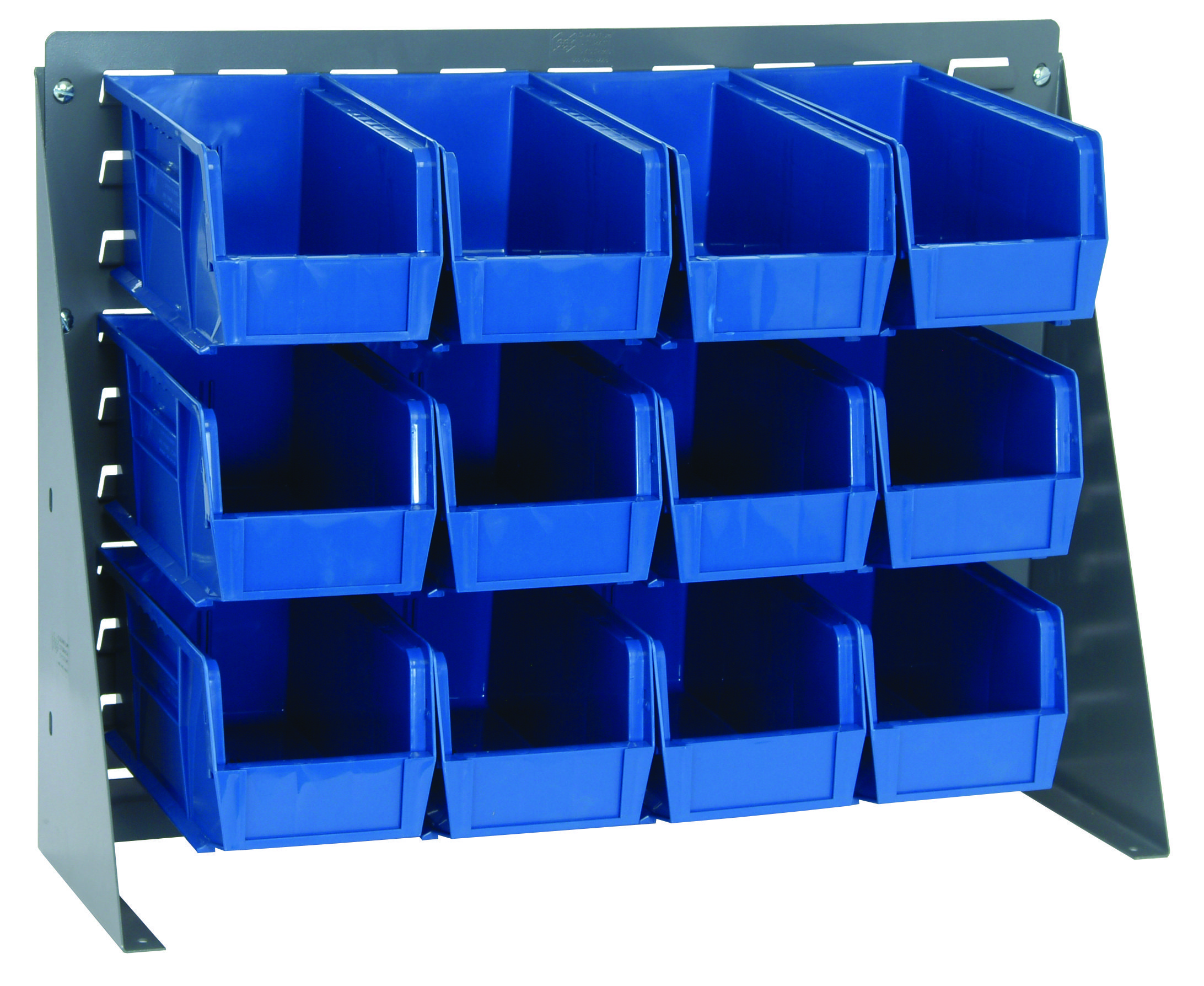 Quantum Bench Rack, 27-3/4"L X 8"W X 21"H, 16 Gauge Steel Louvered ...